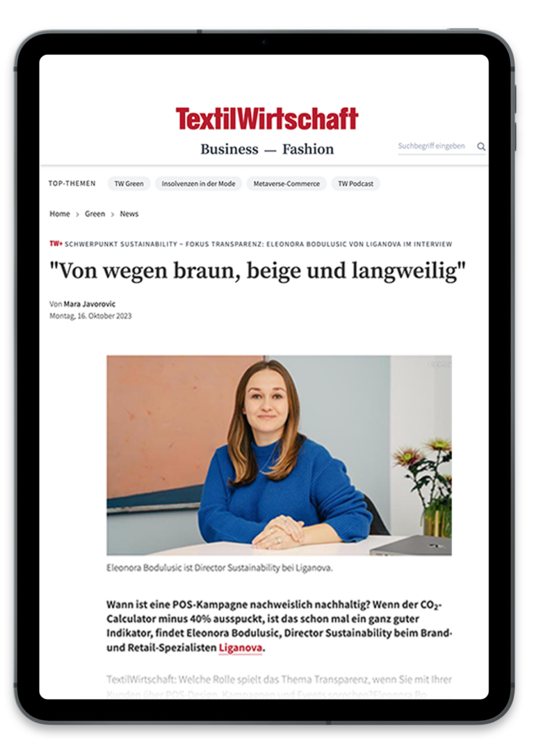 TextilWirtschaft | LIGANOVA